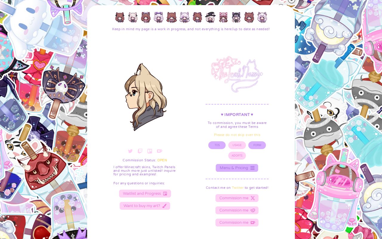 TheLochNessy Commission Info